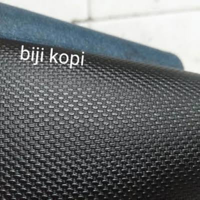 HITAM Plain Black Anti-Slip Motorcycle Leather Seat Cover with Jumbo ...