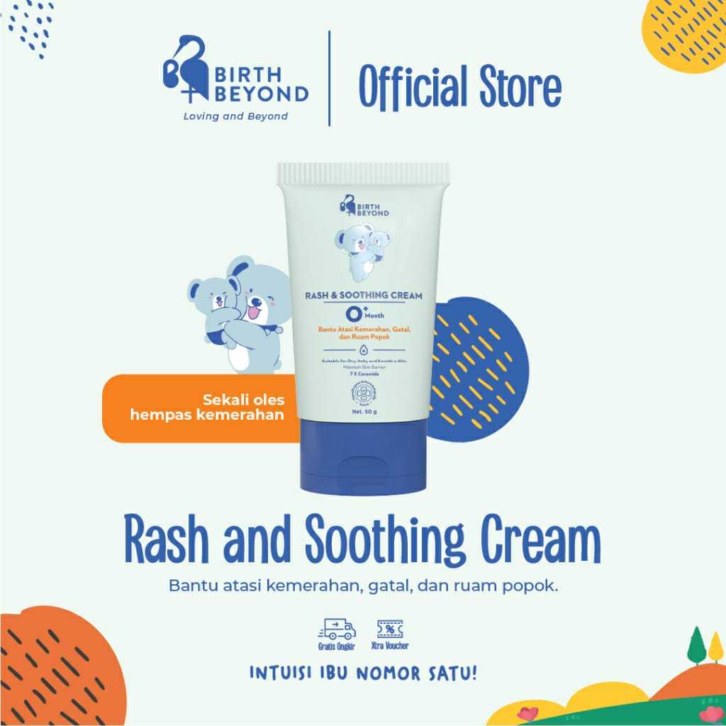 Birth BEYOND - Rash and Soothing Cream 50G| Rash Reliever, Anti ...