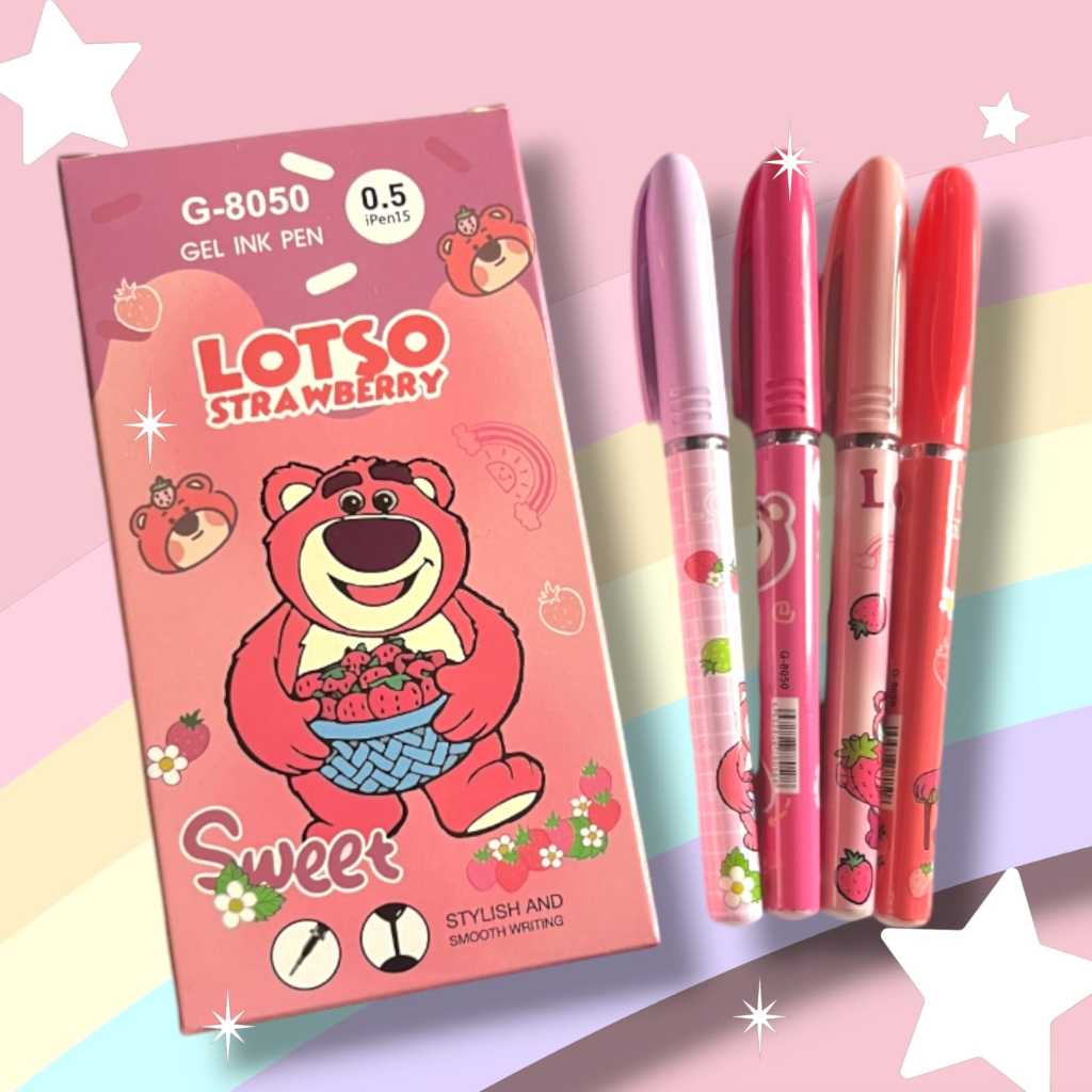 Youmei G-8050 LOTSO Gel Pen (12pc) | Shopee Malaysia