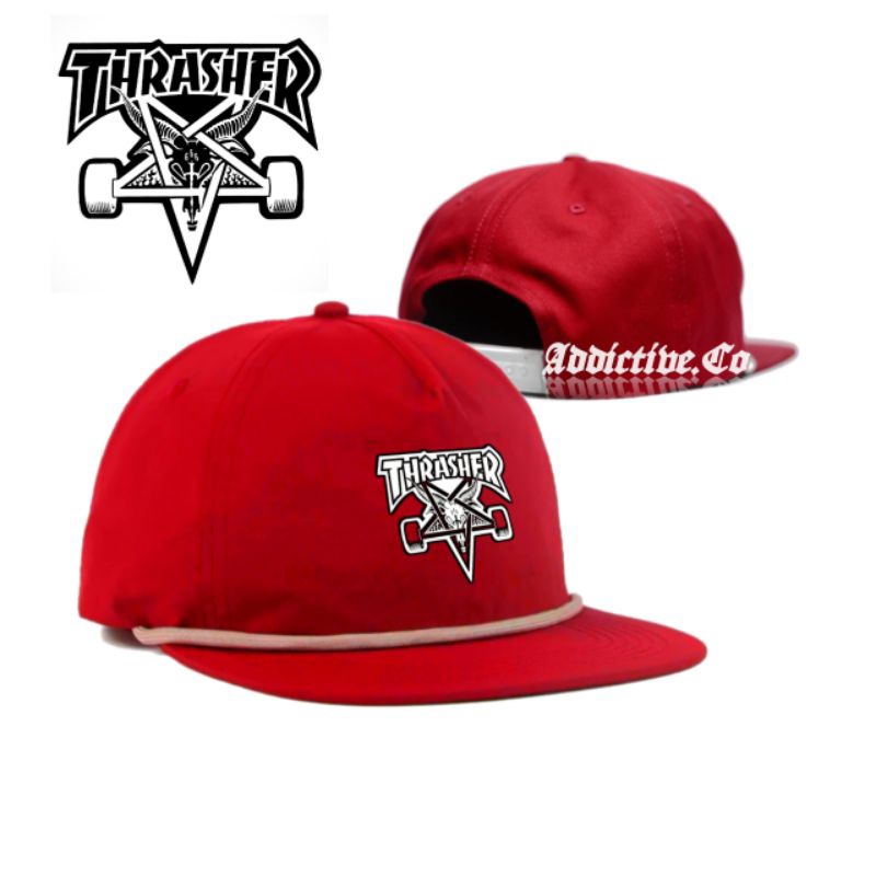 Thrasher Classic Snapback Hat / Classic Oldskool Snapback Hat / Premium ...