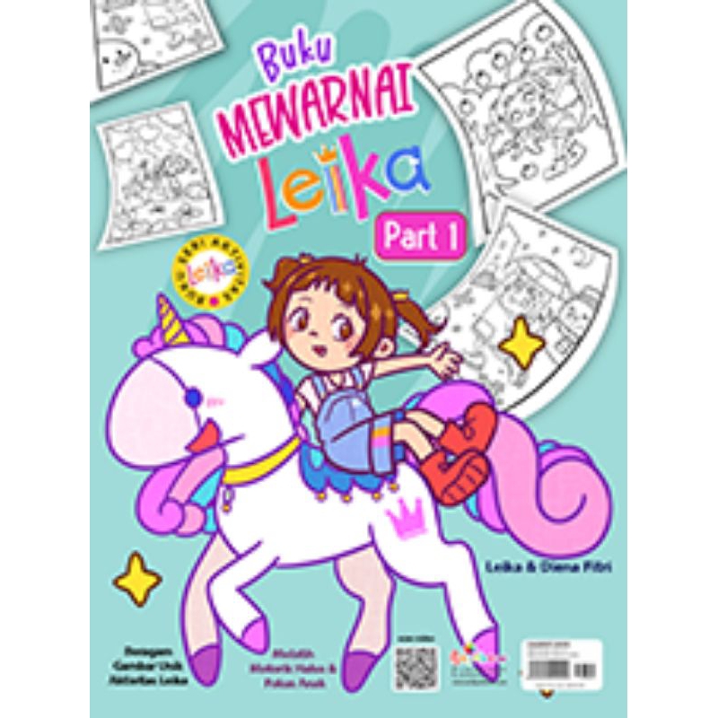 Leika Activity Series Book: LEIKA COLORING BOOK Part 1 to Part 3 ...