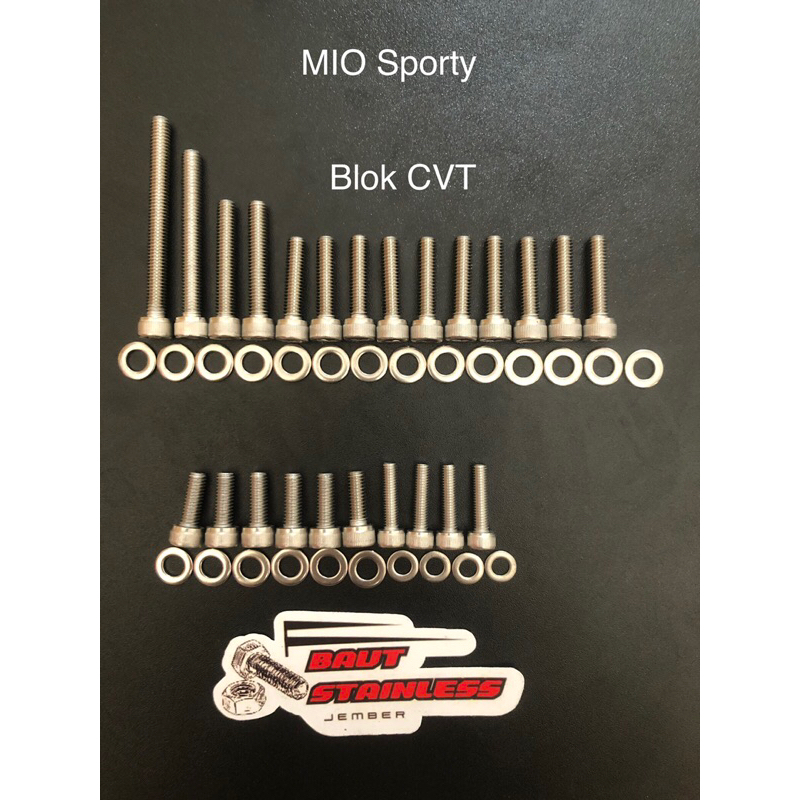 Mio SPORTY anti-rust stainless steel L bolt (MIO LAMA) THE 304 A2-70 ...