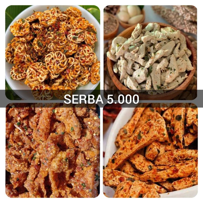 Snacks 5000 SNACKS 5000 SPICY BASRENG CRACKERS RAFAEL SPICY PEDO ...