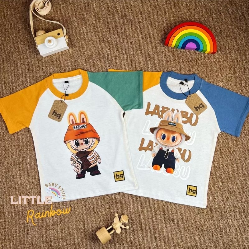 Littlerainbow - T-Shirt Labubu Two Tone/T-Shirt Labubu Two Colors/T ...