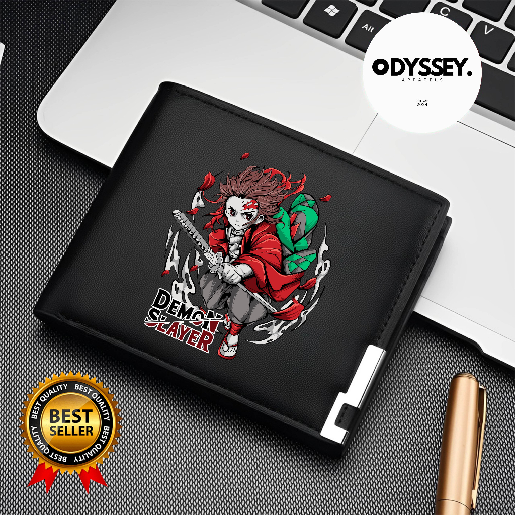 Tanjiro KAMADO KIMETSU NO YAIBA FOLDING WALLET ANIME DEMON SLAYER ...