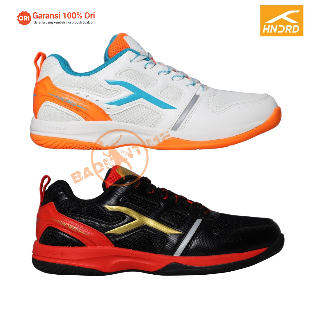 Hundred BLAST Adult HNDRD Badminton Shoes Junior JR Badminton | Shopee ...