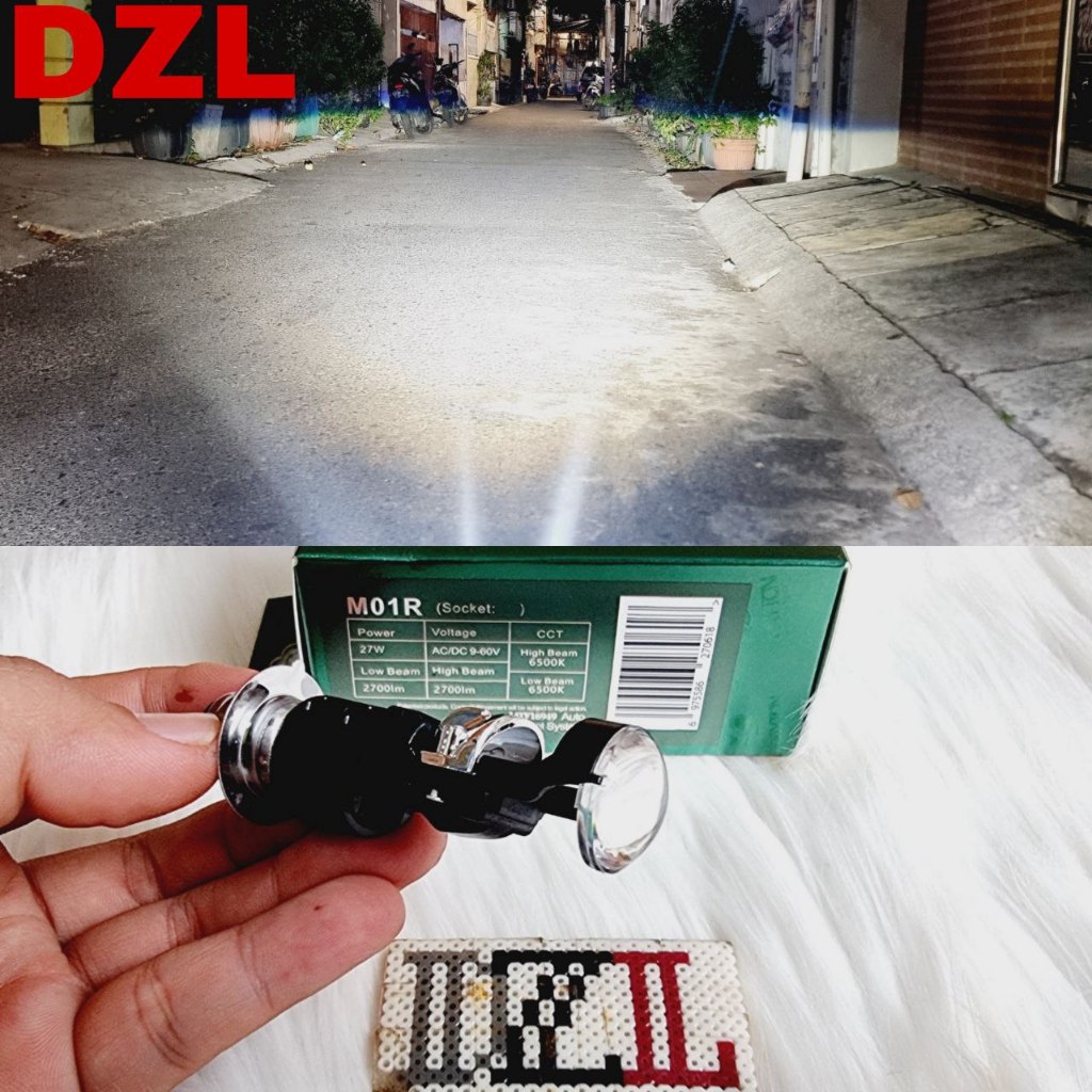 Rayton rtd h6 m01r projector mini led headlight with 27 watt premium ...