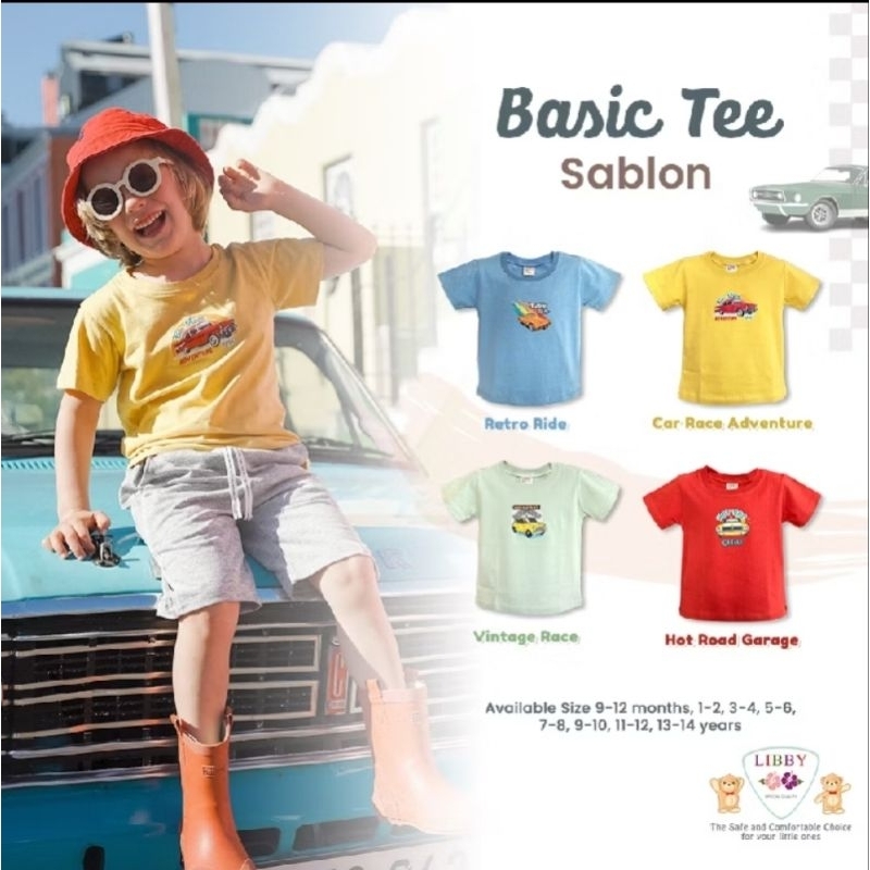 Libby Baby | Short T-Shirt | Basic Tee Sablon & Basic Tee Cotton ...