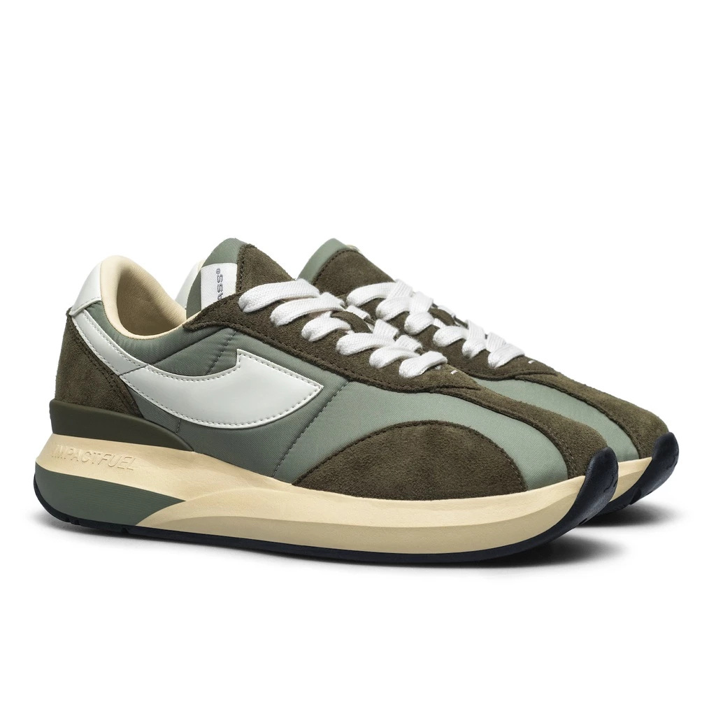 Original COMPAS VELOCITY GREEN GREAT SNEAKERS 100% GUARANTEED QUALITY ...