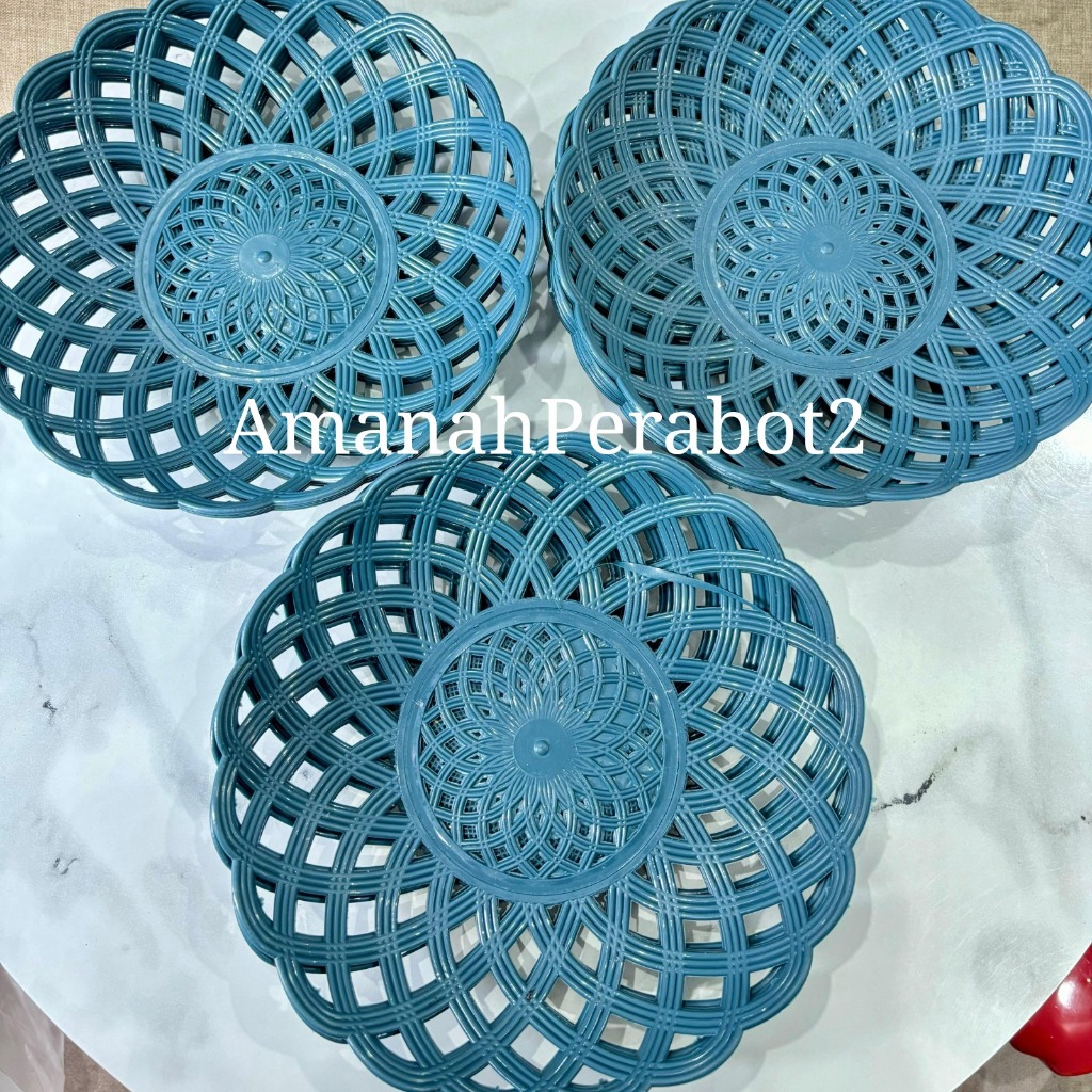 Concave Rattan Plate Plastic Serving Plate Thick Concave Plate Thick ...
