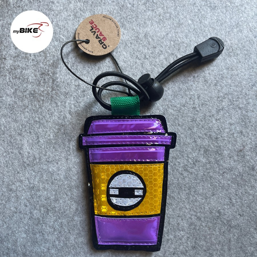 Gravelsauce coffee-to-go reusable cup bike reflector rear reflective light | Shopee Malaysia