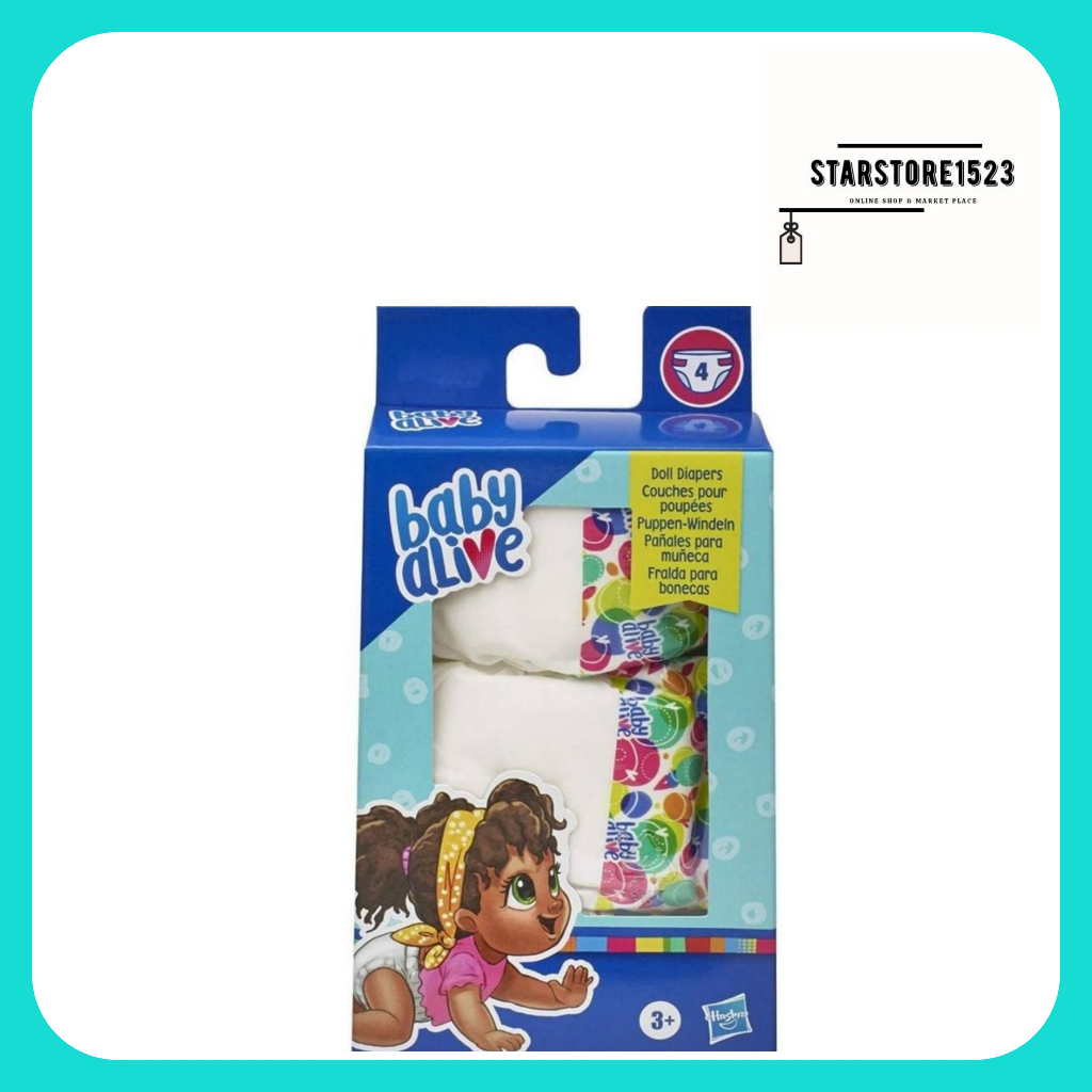 Baby Alive Doll Diapers Limited | Shopee Malaysia