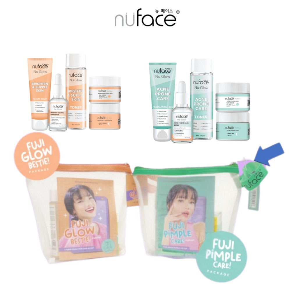 (Pouch) Nuface Fuji NUFACE Skincare Series Package | Acne Prone Care ...