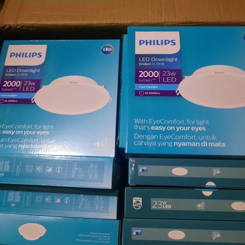 Philips 13 watt eridani DL190B Ib led panel Downlight | Shopee Malaysia