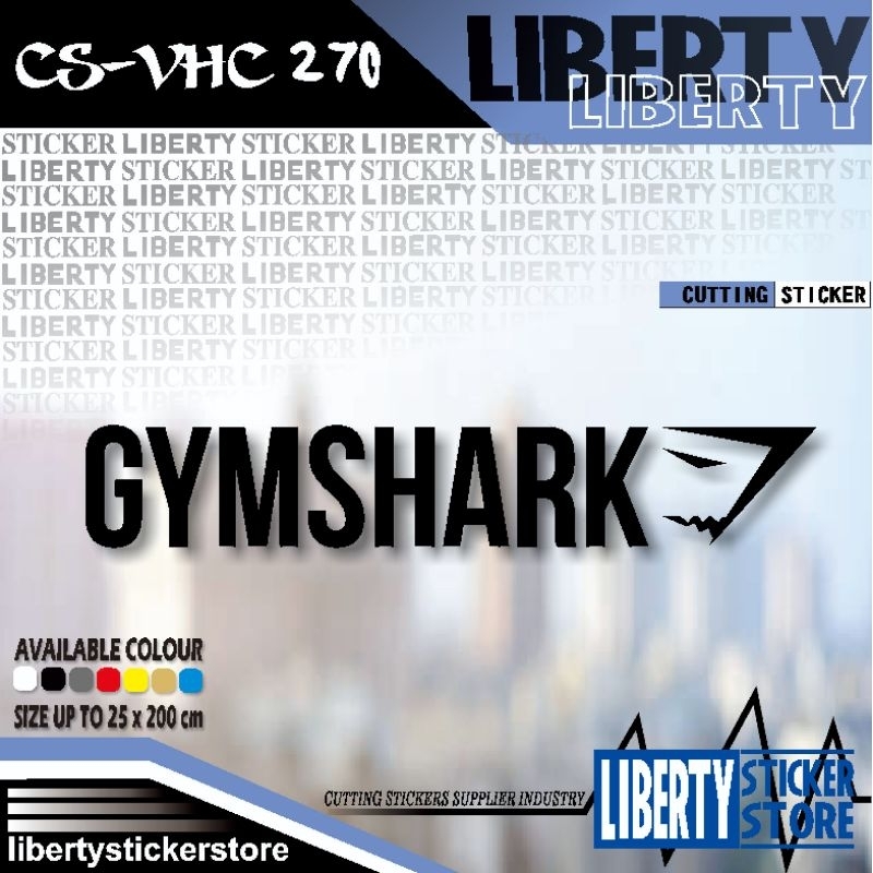 Gym shark cutting sticker | Gym shark cutting stickers | Gym shark ...