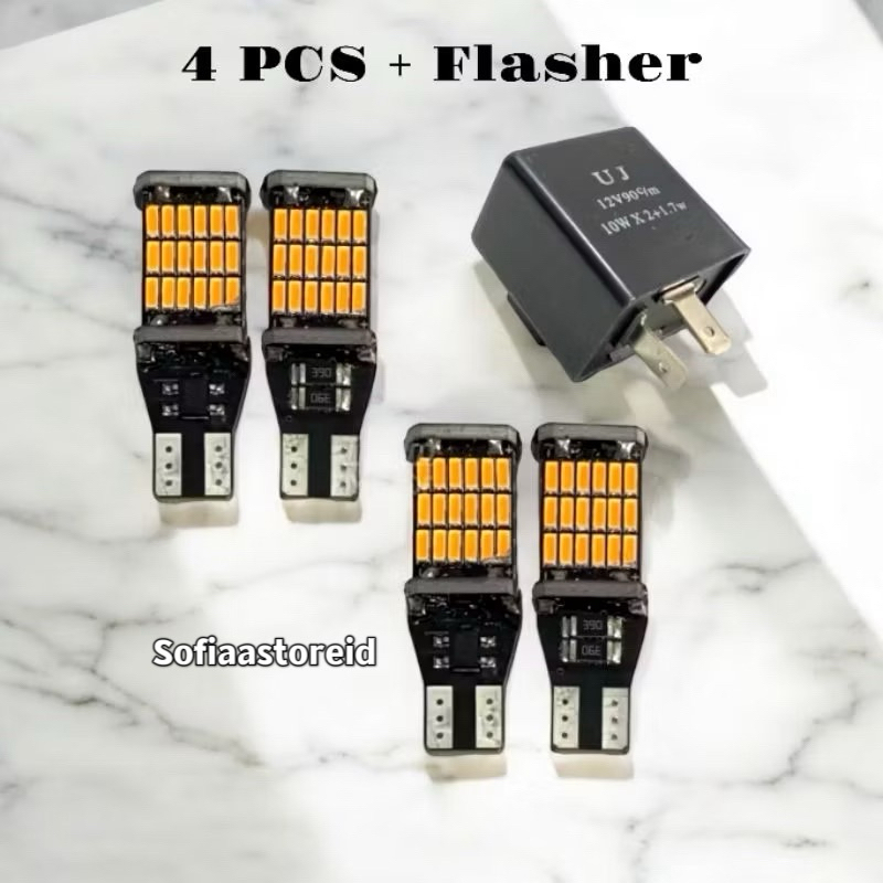 Dajjal And Flaser Sen Signal Light Package 45-LED Flashing Signal Relay ...