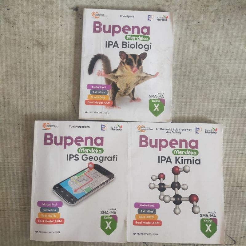 TEXTBOOK / BUPENA MERDEKA SCIENCE BIOLOGY / BUPENA MERDEKA IPS ...