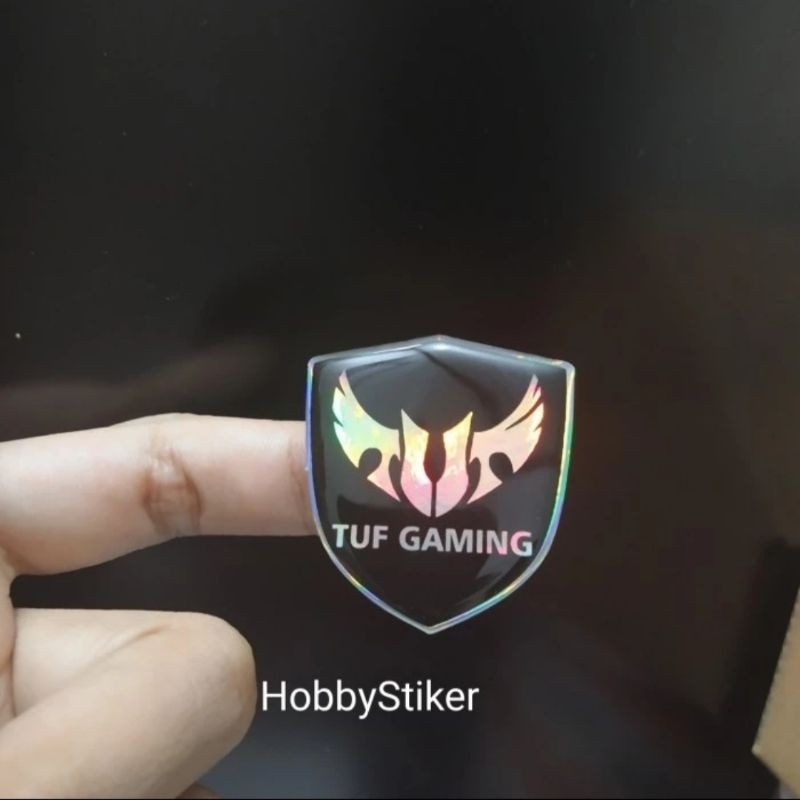 TUF Gaming tuft embossed emblem sticker for pc laptop | Shopee Malaysia