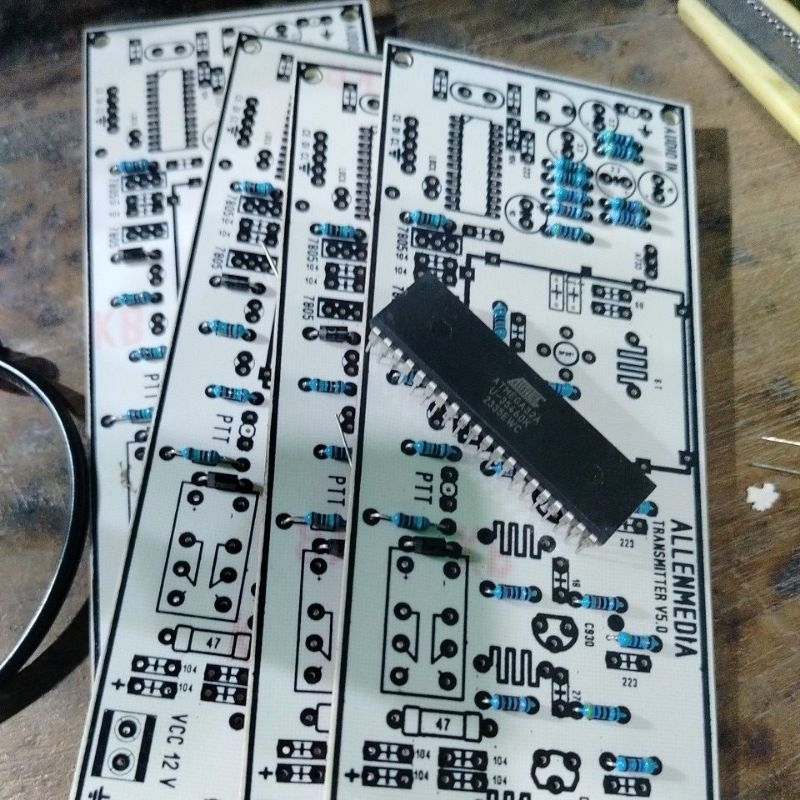 PLL LC72131 PCB DIY KIT AND ATMEGA CONTROL PCB | Shopee Malaysia