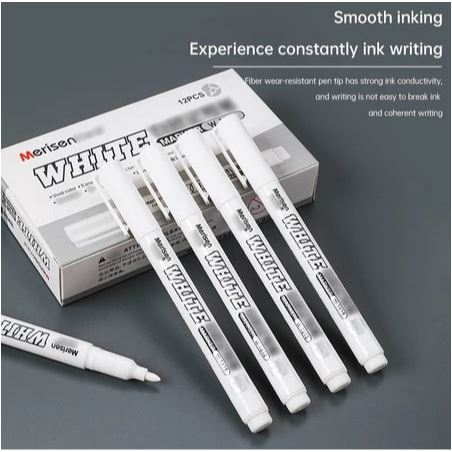 PUTIH Graffiti PEN/White Permanent Marker (Water Resistant) | Shopee ...
