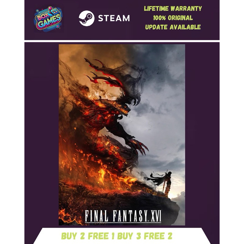 Final FANTASY XVI | Original PC Steam | Shopee Malaysia
