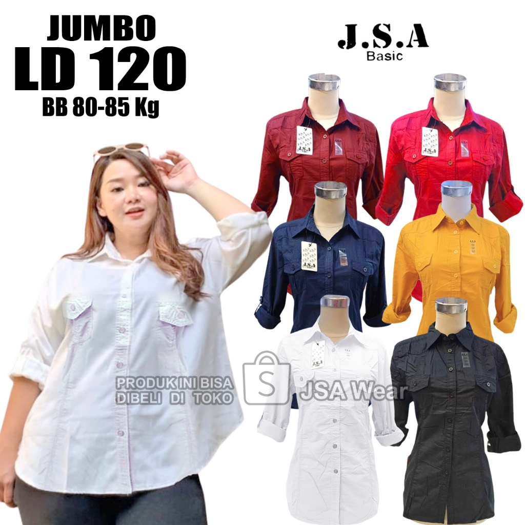 KEMEJA Jumbo Shirt Women Long Sleeve Brand JSA Tactical PDL PDH Uniform ...