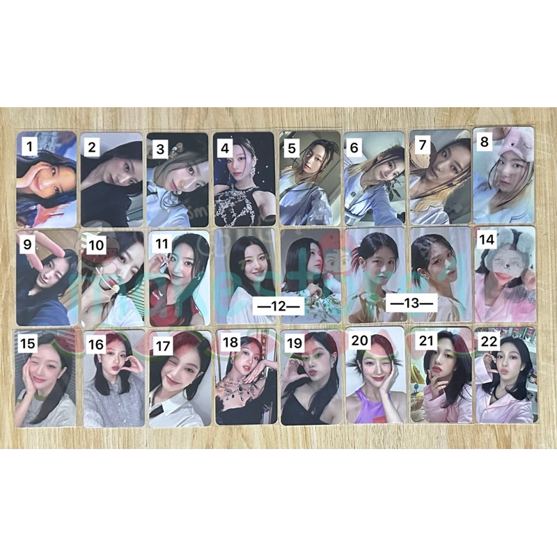 Pc fromis_9 saerom hayoung jiwon jisun seoyeon chaeyoung nagyung jiheon photocard album pob ...