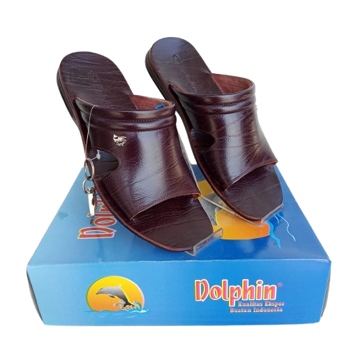 Genuine dolphin Leather Sandals Sandals For Adult Men Genuine Quality ...