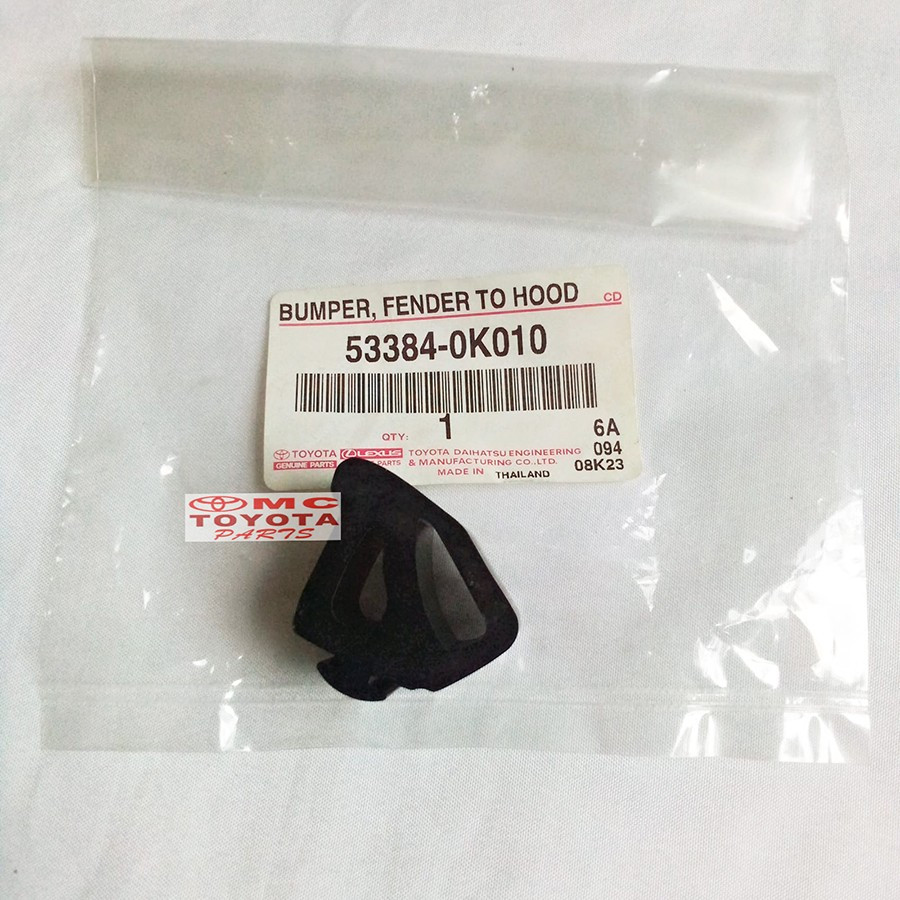 MESIN Rubber Side Engine Hood Original Toyota Fortuner 2006-2015 Toyota ...