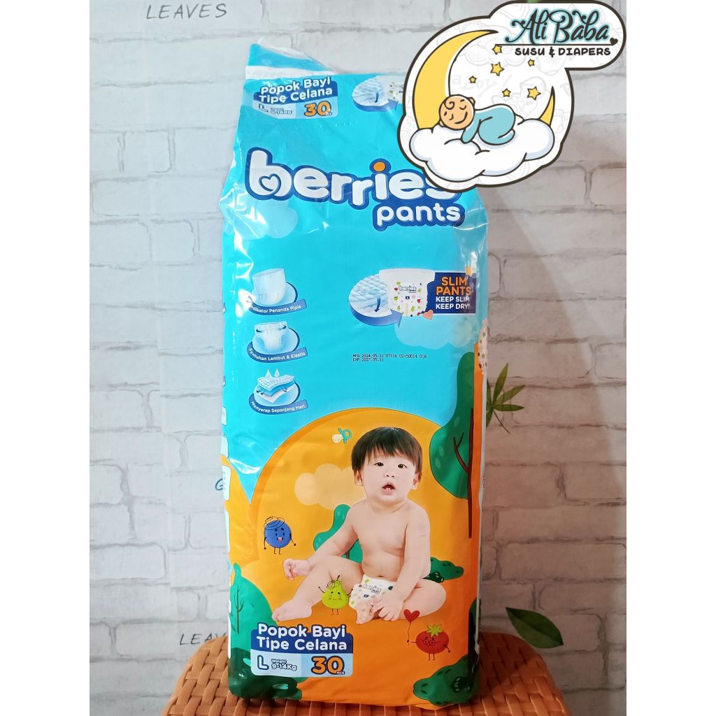 Berries Baby Diapers Pants L30 Baby-Child Diaper Pempers/Pants Type ...