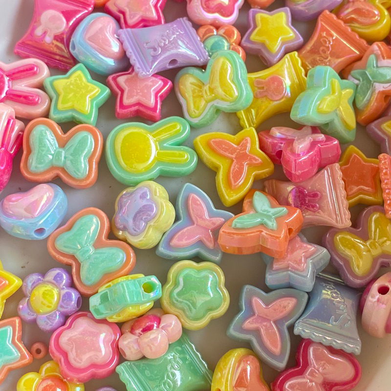 TWO TONE MIX SHINE MODEL BEADS (15 GR) | Shopee Malaysia