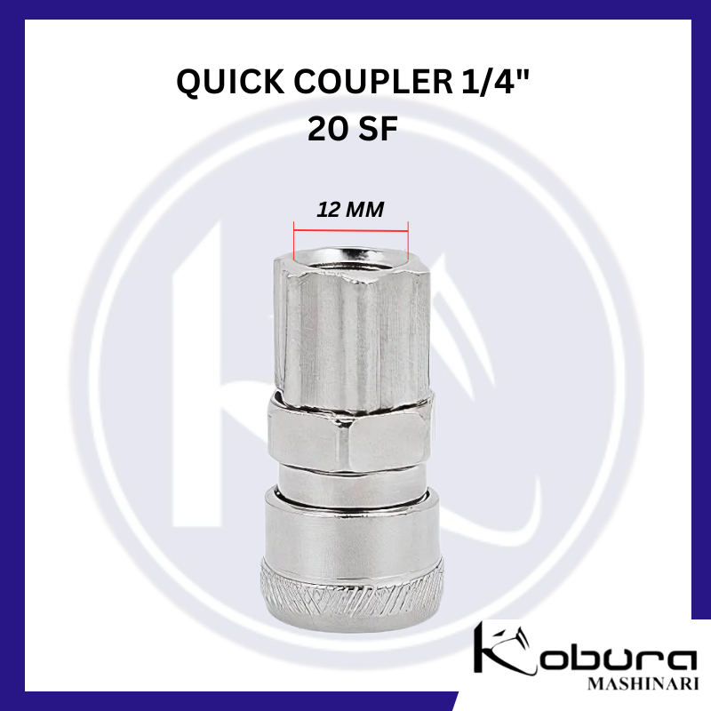 Quick Coupler 20 SF Coupler Connector Female Thread In 1/4" Inch ...