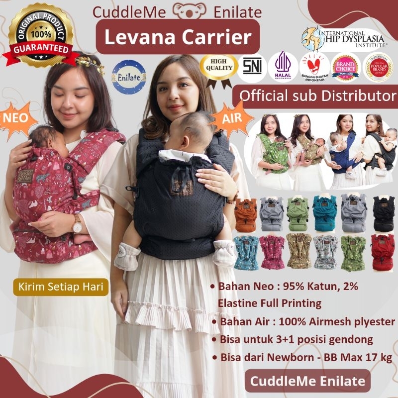 Cuddle Me Levana Carrier SSC Adjustable Stretchy Light Soft Snug ...