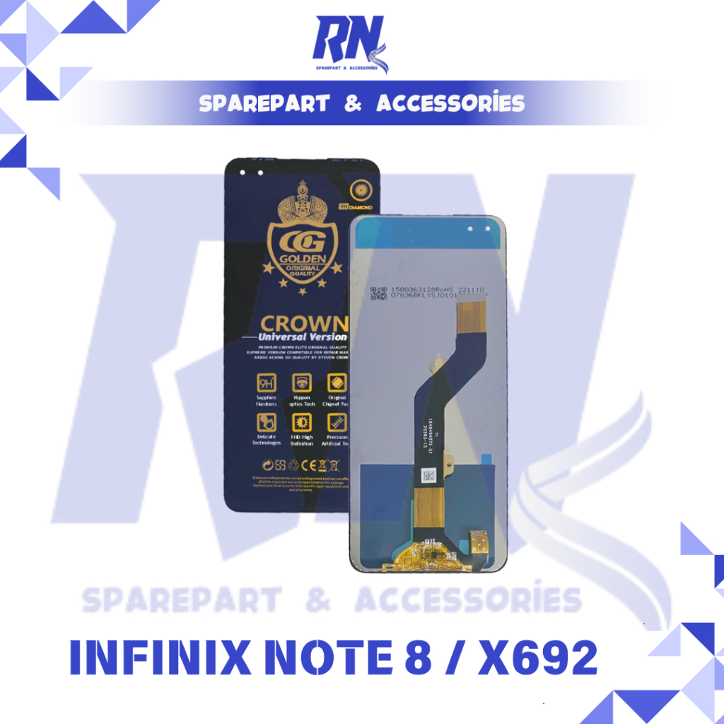 Infinix NOTE 8 / X692 FULLSET COMPLETE LCD TOUCHSCREEN | Shopee Malaysia