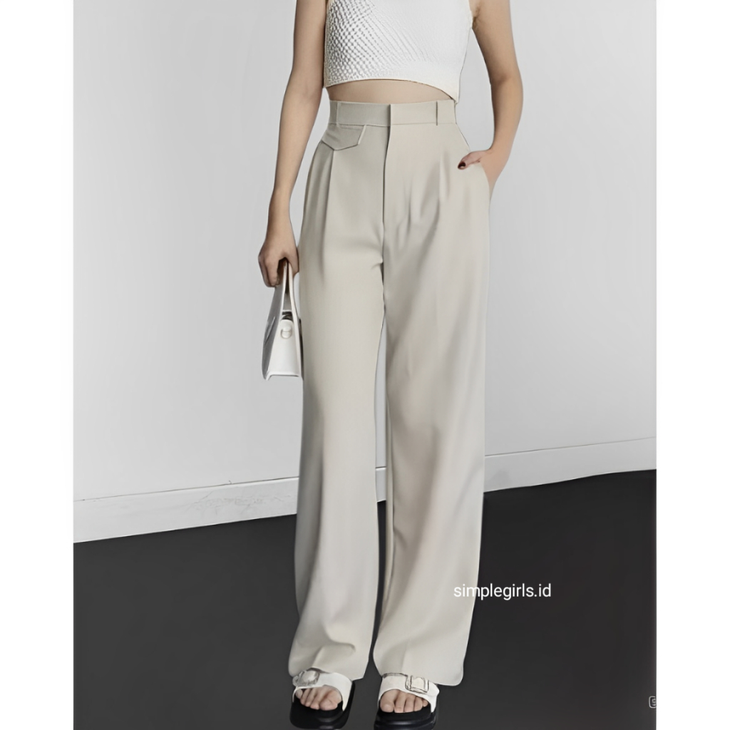ORO PANTS - Loose Pants Trousers for Women - Anti-Wrinkle Pants - Women ...