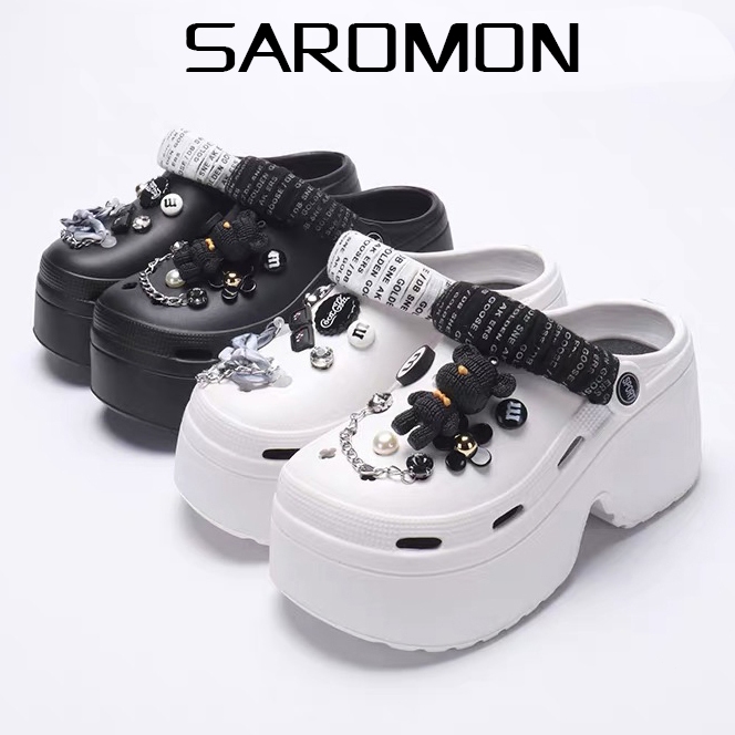 Saromon(surabaya) Trendy Women's Frog Sandals Wedges FUJI Women's ...