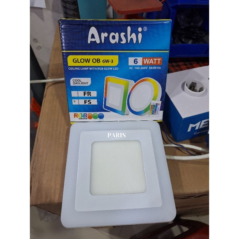 Arashi GLOW LED DOWNLIGHT OB 6W 3" RGB BOX | Shopee Malaysia