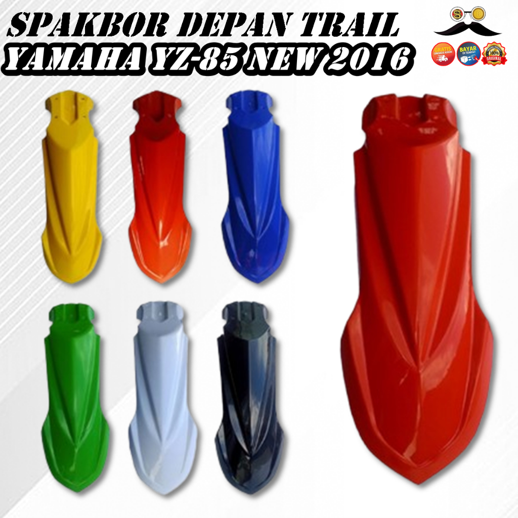FRONT FENDER TRAIL YZ 85 YZ85 NEW NEW 2016 YAMAHA MOTORCYCLE CROSS ...