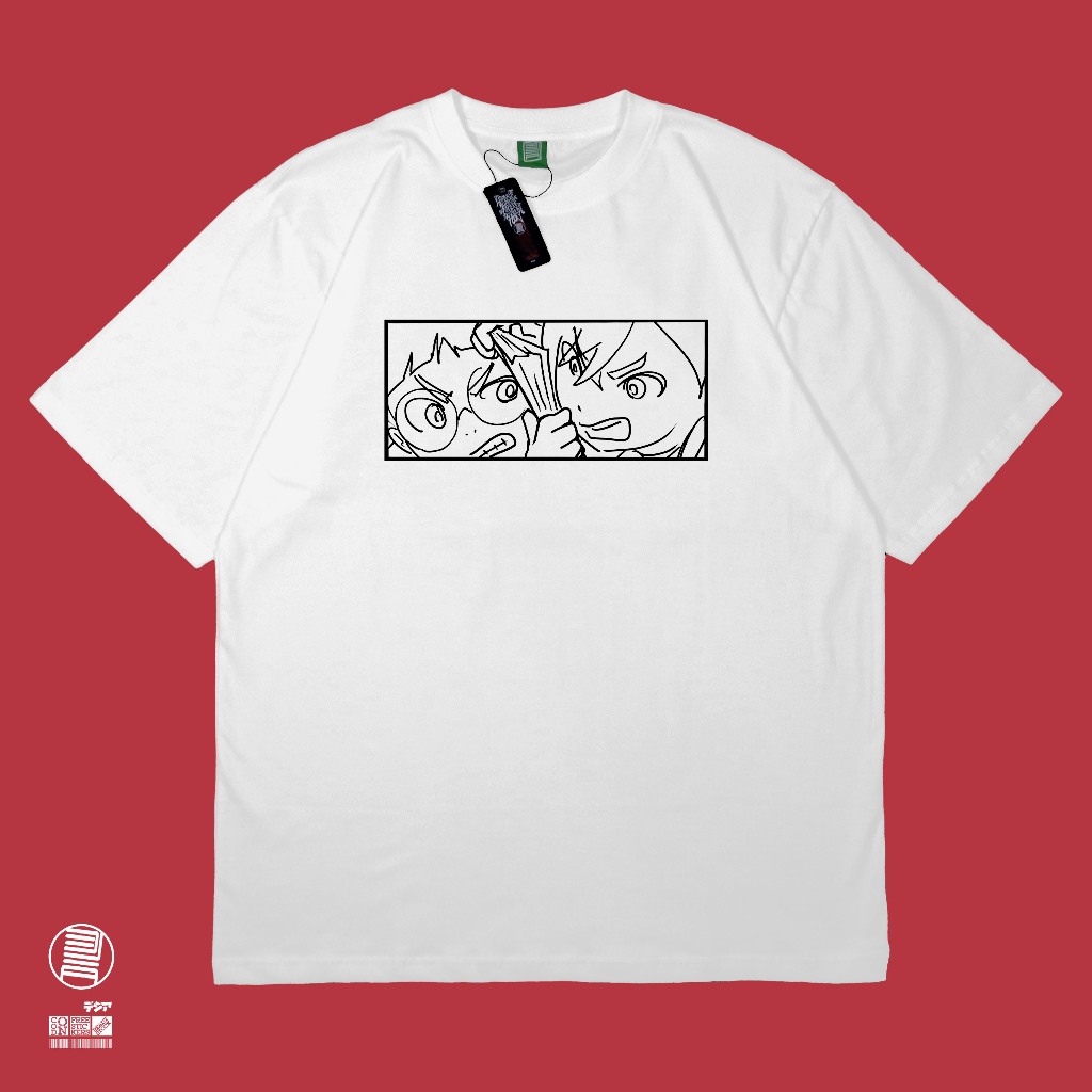 Okarun and Momo Ayase Dandadan Anime Manga Wibu Japan T-Shirt Cotton ...