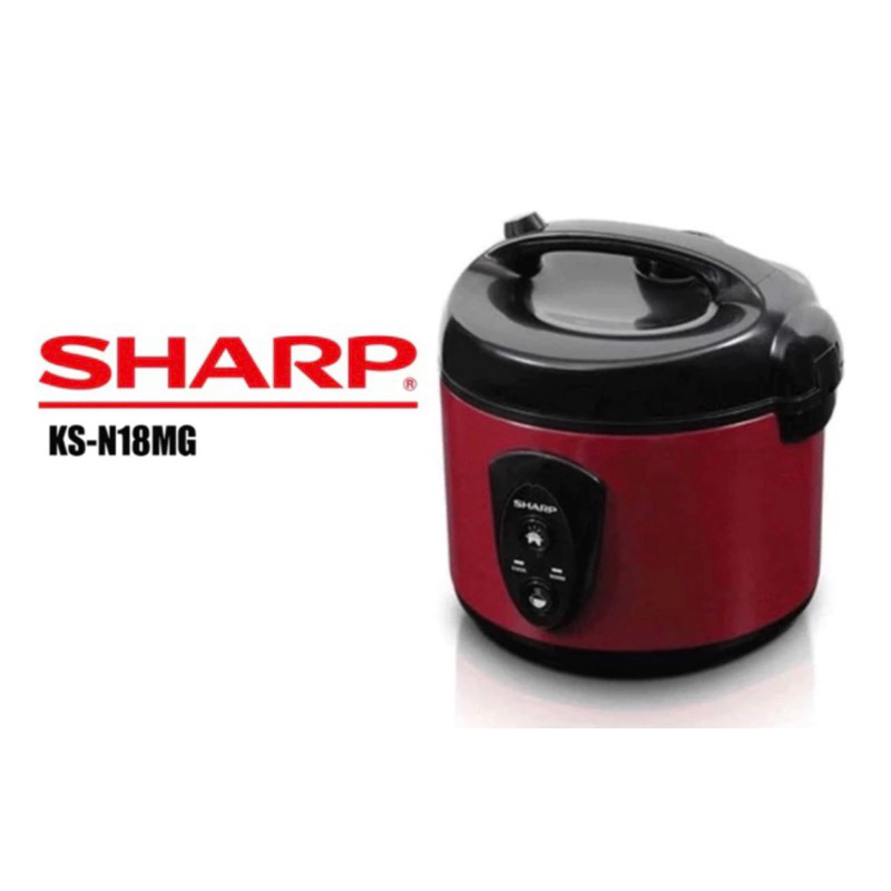 Sharp RICE COOKER / MAGIC COM KSN18MG / KSN-18MG / KSN 18 MG (1,8 LITER ...
