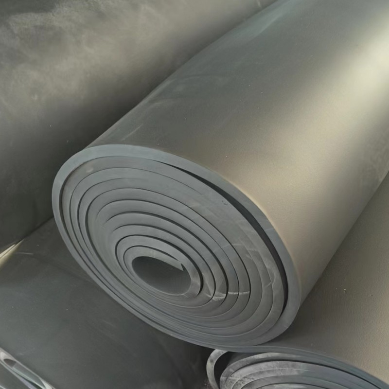 Composite Aluminum Foil Rubber Foam, Fireproof and Fireproof Sponge ...