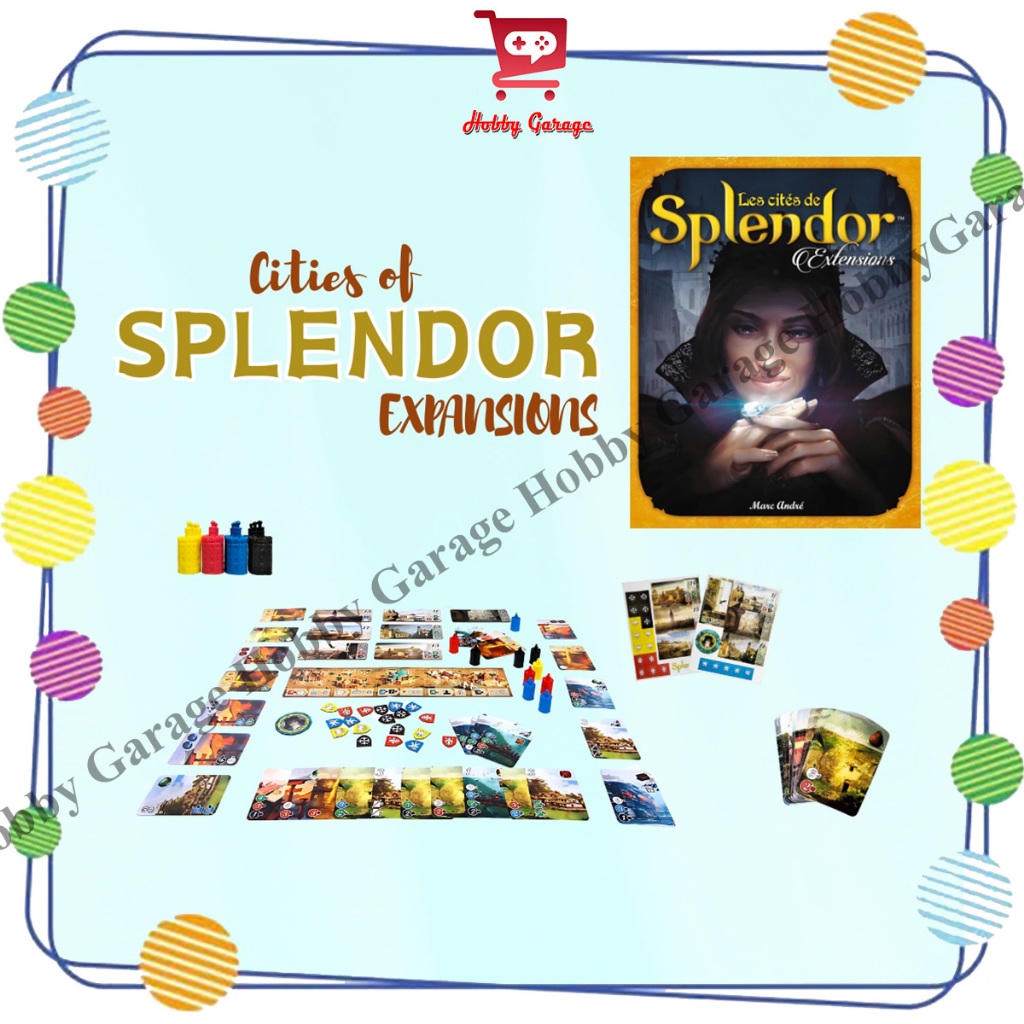 Cities of Splendor Board Game Expansion | Shopee Malaysia