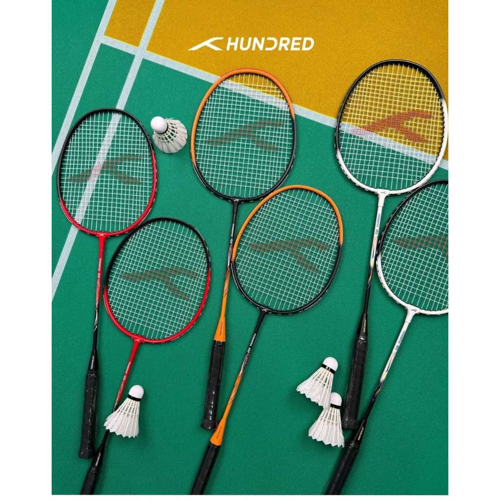Original Powertek 100 2in1 Badminton Racket ( Hundred) | Shopee Malaysia