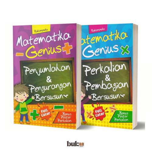 Genius Mathematics Addition & Subtraction Stacking, Multiplication & Division - Addition ...