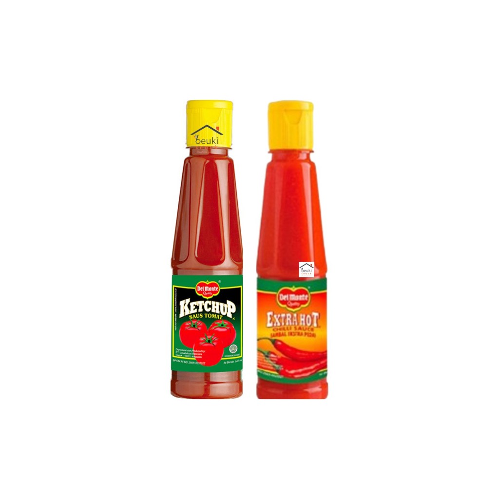 Del Monte Small Bottle Tomato Chili Sauce Various Variants Choose ...