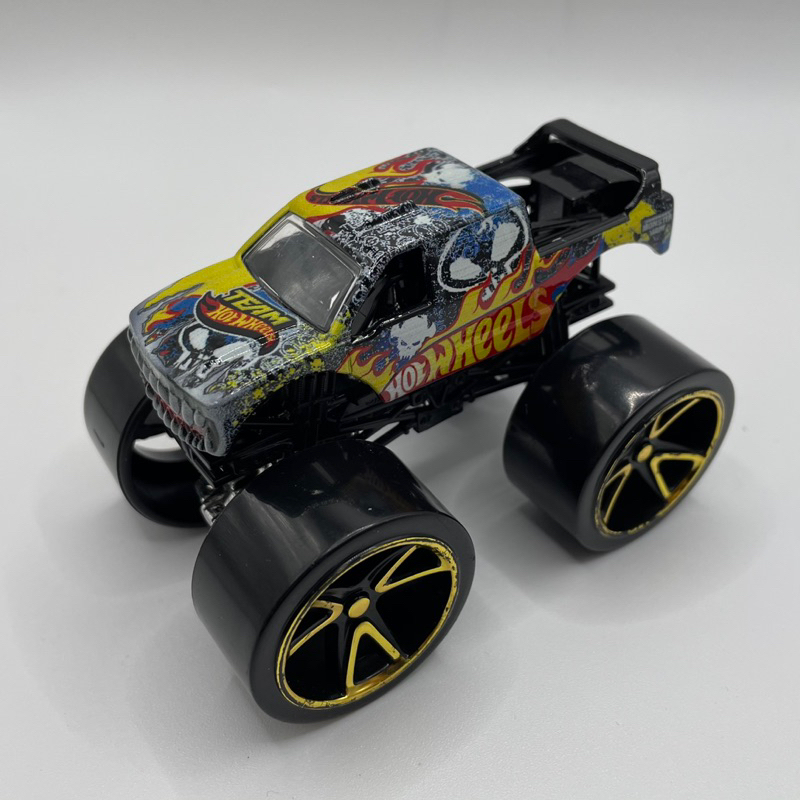 Monster Jam Team Hot Wheels Firestorm Track Ace Tires Racing Loose 1:64 ...