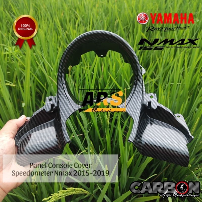 Nmax Old Carbon WTP Speedometer Cover Console Panel with Twill Kevlar ...