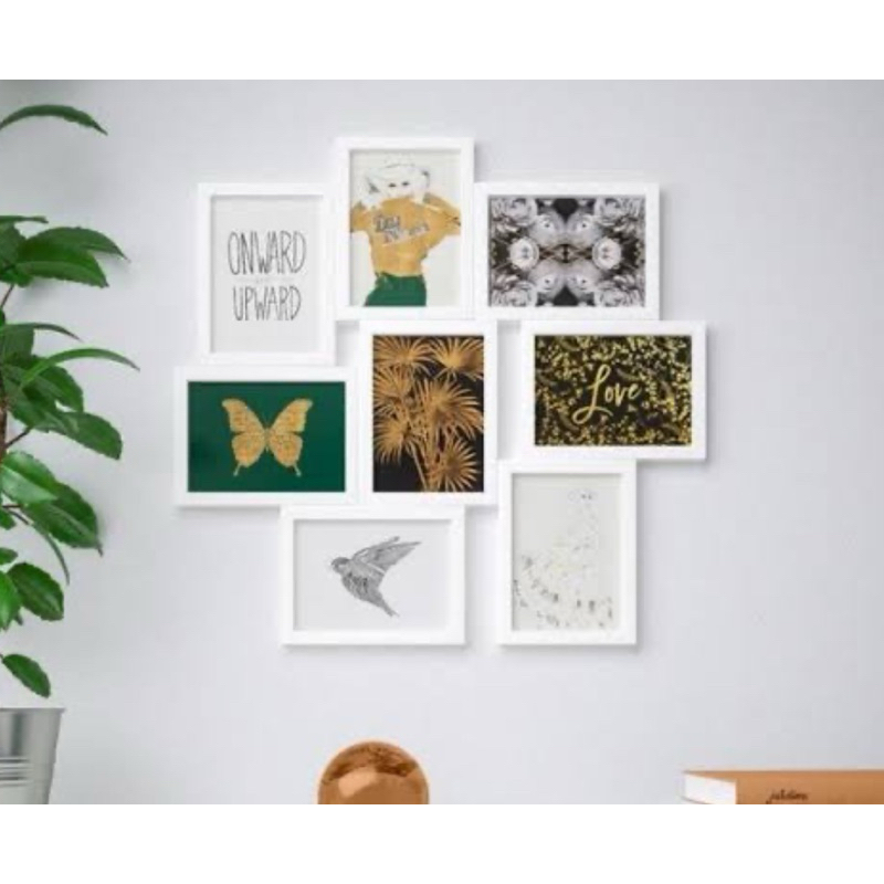 Ikea Collage Frame Photo Frame Photo Collage Frame Ikea | Shopee Malaysia