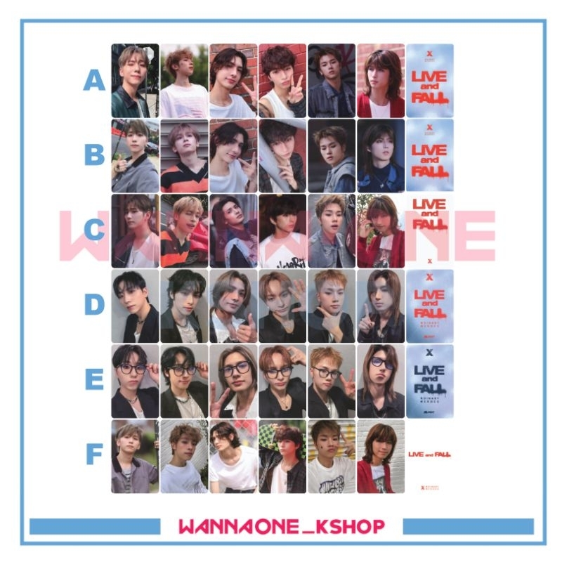 Photocard Xdinary Heroes Live and Fall album pob | Shopee Malaysia