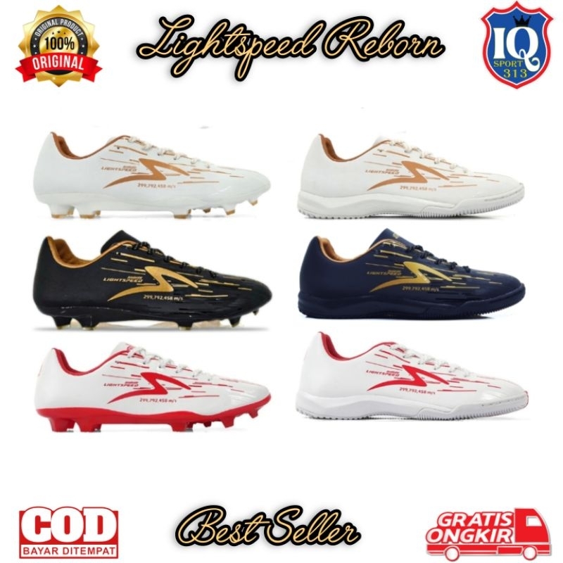 Specs Accelerator Lightspeed LS Reborn FG IN Black Gold Iluminate Pack ...